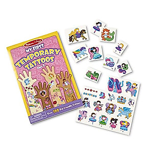 Melissa & Doug My First Temporary Tattoos - Pink Activity Pad Sticker Pad