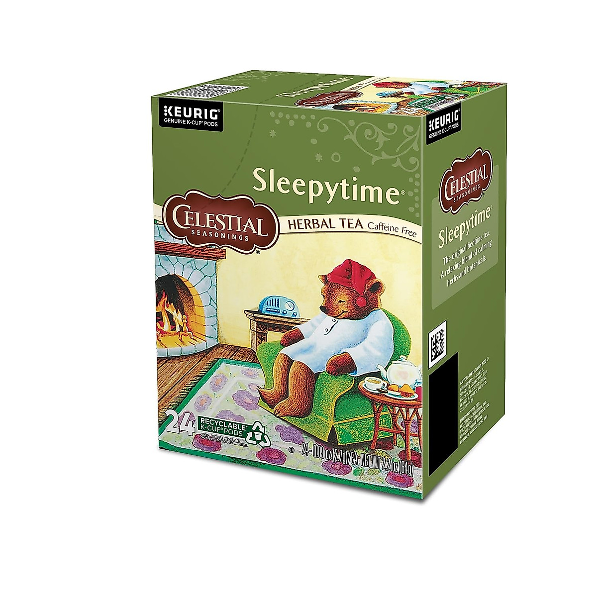 Celestial Seasonings Sleepytime Herbal Tea, Single-Serve Keurig K-Cup Pods, 24 Count
