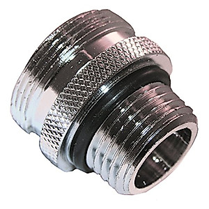 LASCO 08-2475 1/2-Inch Male Iron Pipe Shower Arm Ball Adaptor with Price Pfister Thread Ball End, Chrome Plated