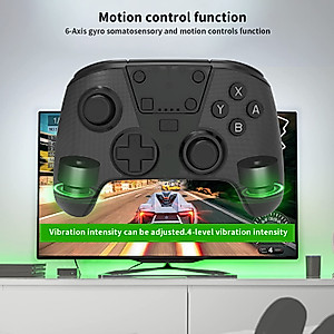 JDDWIN Wireless Controller For Switch Oled/Switch/Switch Lite,Pc,Steam Deck,Tesla Wireless Gamepad With Motion Control/Dual Vibration/Turbo Function.Fast Charging Controller