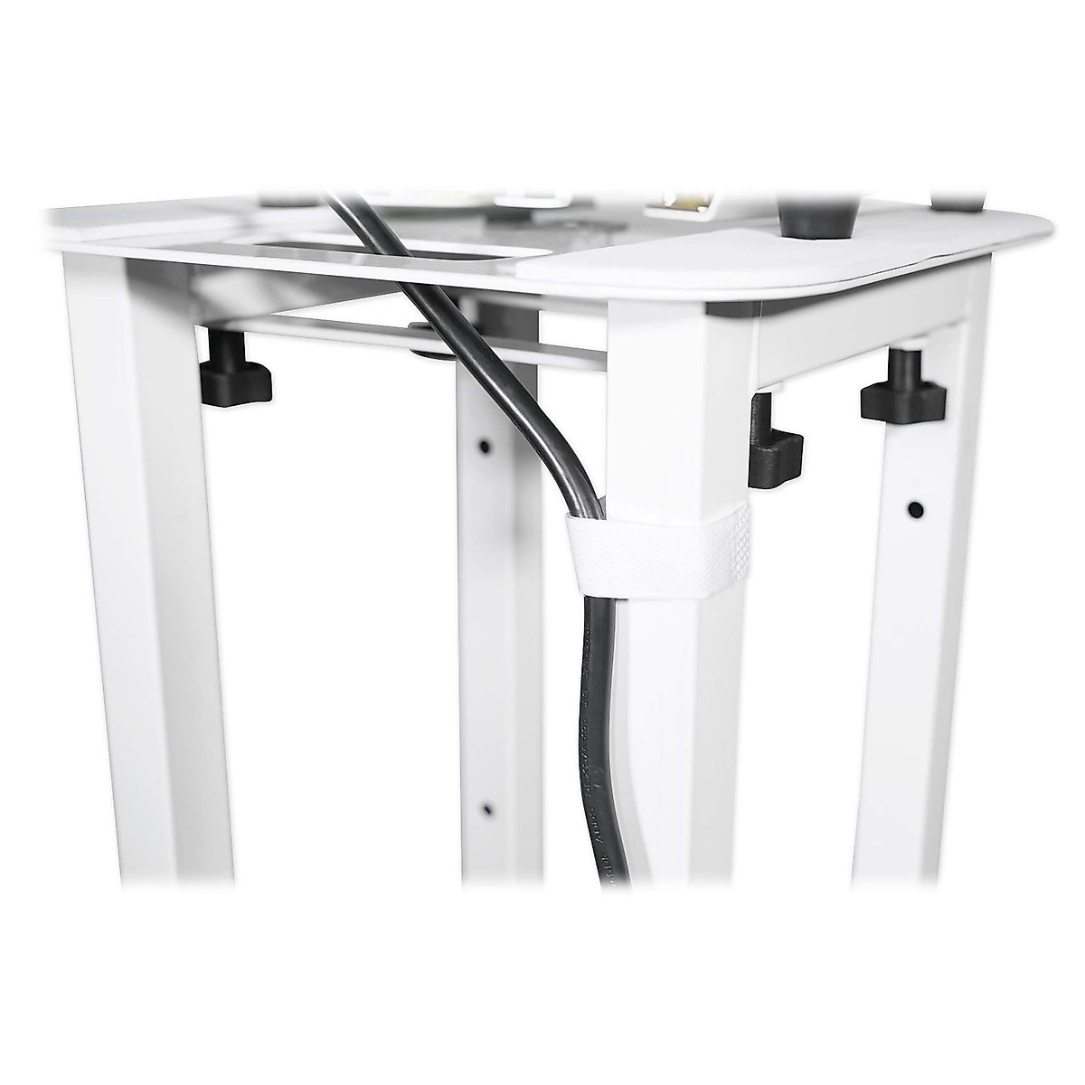 Rockville Totem Moving Head Light Stand+Black+White Scrims+Carry Bags (RTP32W)