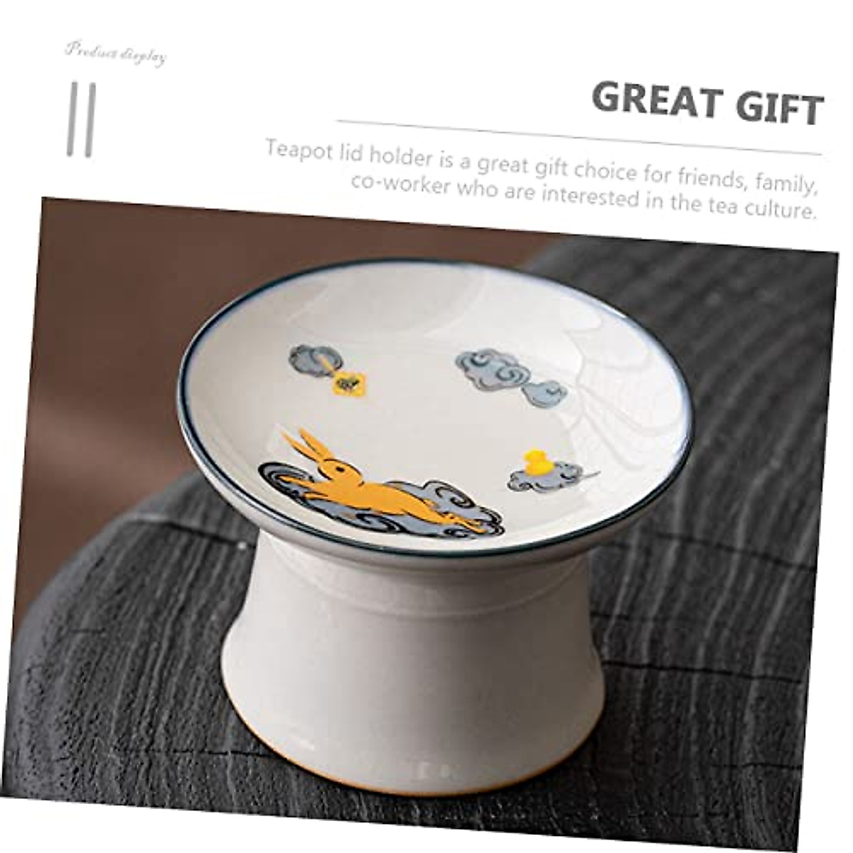 Homoyoyo Purple Clay Teapot Lid Ceramics Ceramic Cover Fine