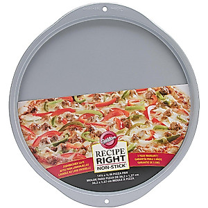 Wilton Pizza Pan 14-1/4" Dia. Non Stick Steel