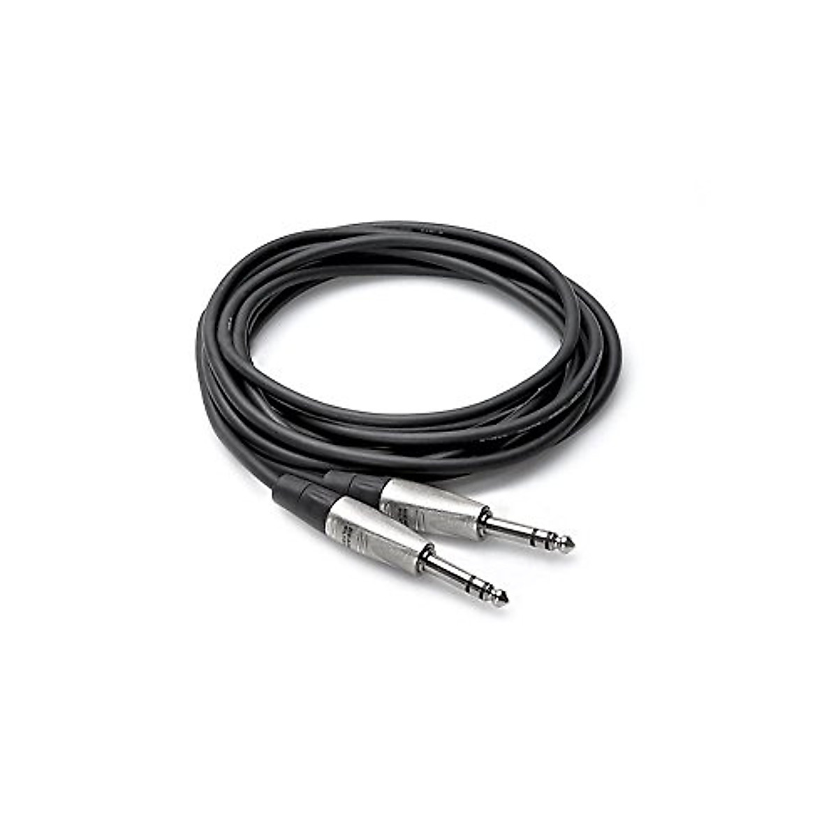 HOSA HSS-015 Pro Balanced Interconnect, REAN 1/4 Inches TRS to Same, 15 Feet