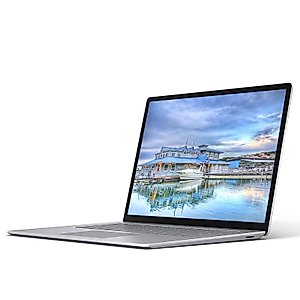 Microsoft Surface Laptop 3, 15" Touchscreen Notebook, Intel Core i7-1065G7, 16GB RAM, 256 GB SSD, Backlit Keyboard, Display(2496×1664), CAM, WiFi, Platinum, Windows 10 Pro(Renewed)