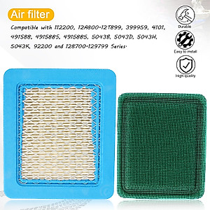 QAZAKY 491588S Filter for 4915885 399959 4915886 4915889 494245 491435 493537 5043K 5043KB 5043D 5043C 5043B 625e 675ex 725ex Engine 12A800-12T899 12A800-92200 128700-129799