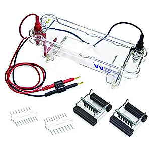 Parco Scientific PLE002 Electrophoresis Apparatus, 16 Samples per Gel, Two 7x7cm Casting Trays