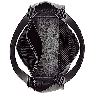 Calvin Klein Estelle Novelty Satchel, Black