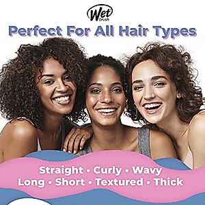 Wet Brush Squirt Detangler Hair Brushes - Llama Happy Hair - Mini Detangling Brush with Ultra-Soft IntelliFlex Bristles Glide Through Tangles with Ease - Pain-Free Comb for All Hair Types