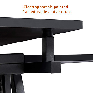 Topeakmart Drafting Table Height Adjustable Drawing Draft Desk Tiltable Tabletop Art Craft Work Station with Extra Retractable Board Table Stool Set for Diamond Painting Sewing Graphic Designere