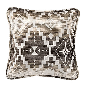 Paseo Road by HiEnd Accents | Chalet Aztec Decorative Throw Pillow, 18x18 inch, Southwestern Rustic Cabin Lodge Style Luxury Bedding