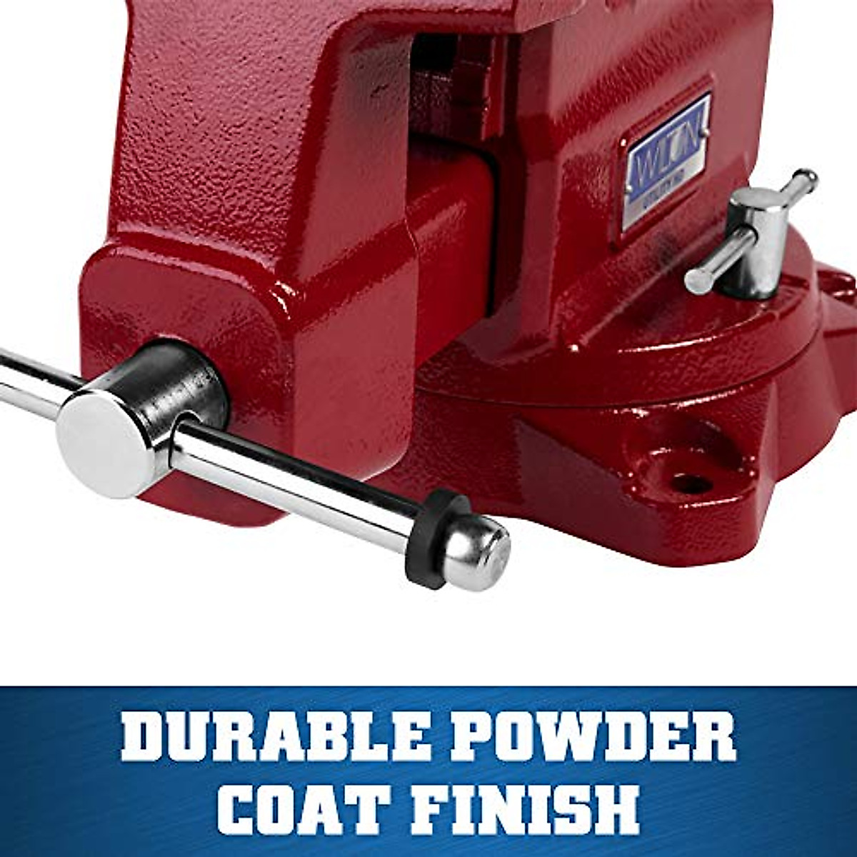 Wilton 656UHD Utility HD Bench Vise, 6-1/2" Jaw Width, 6-1/4" Jaw Opening (28815)