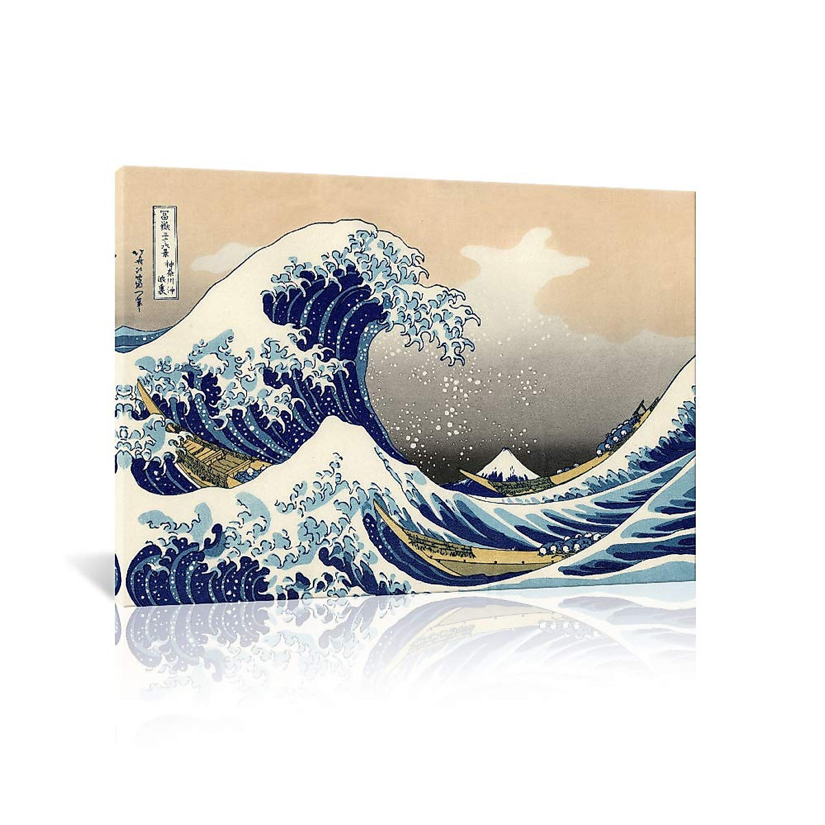 Great Wave Off Kanagawa Japanese Wall Art poster paintings for wall decorations Katsushika Hokusai Print Ocean Wave Poster Paintings Home Office Decoration 36x24Inch