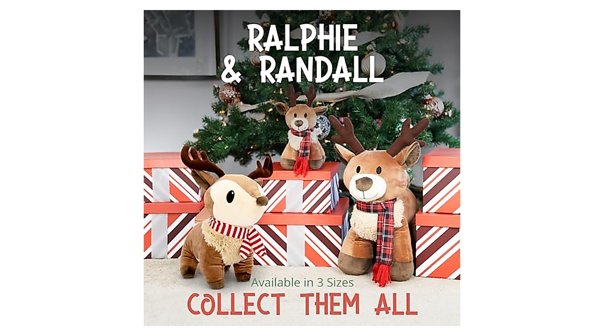 Plushible Reindeer Plush Toy - Perfect Holiday Decor & Gift