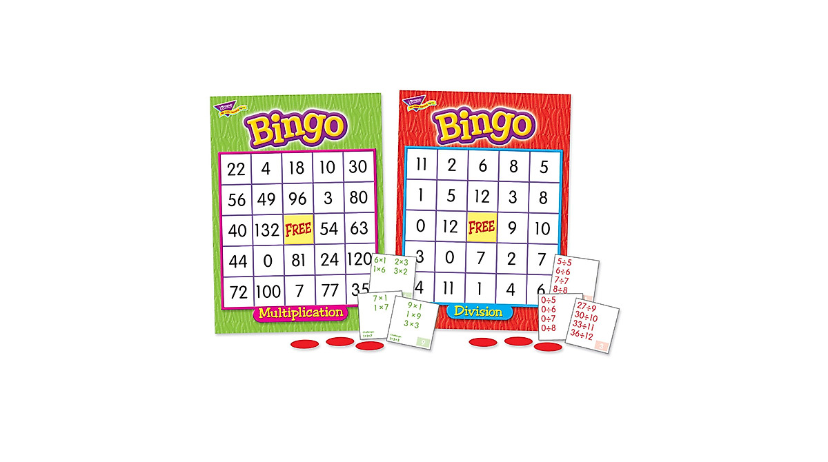 Multiplication & Division Bingo Game for Kids | Fun Learning Tool