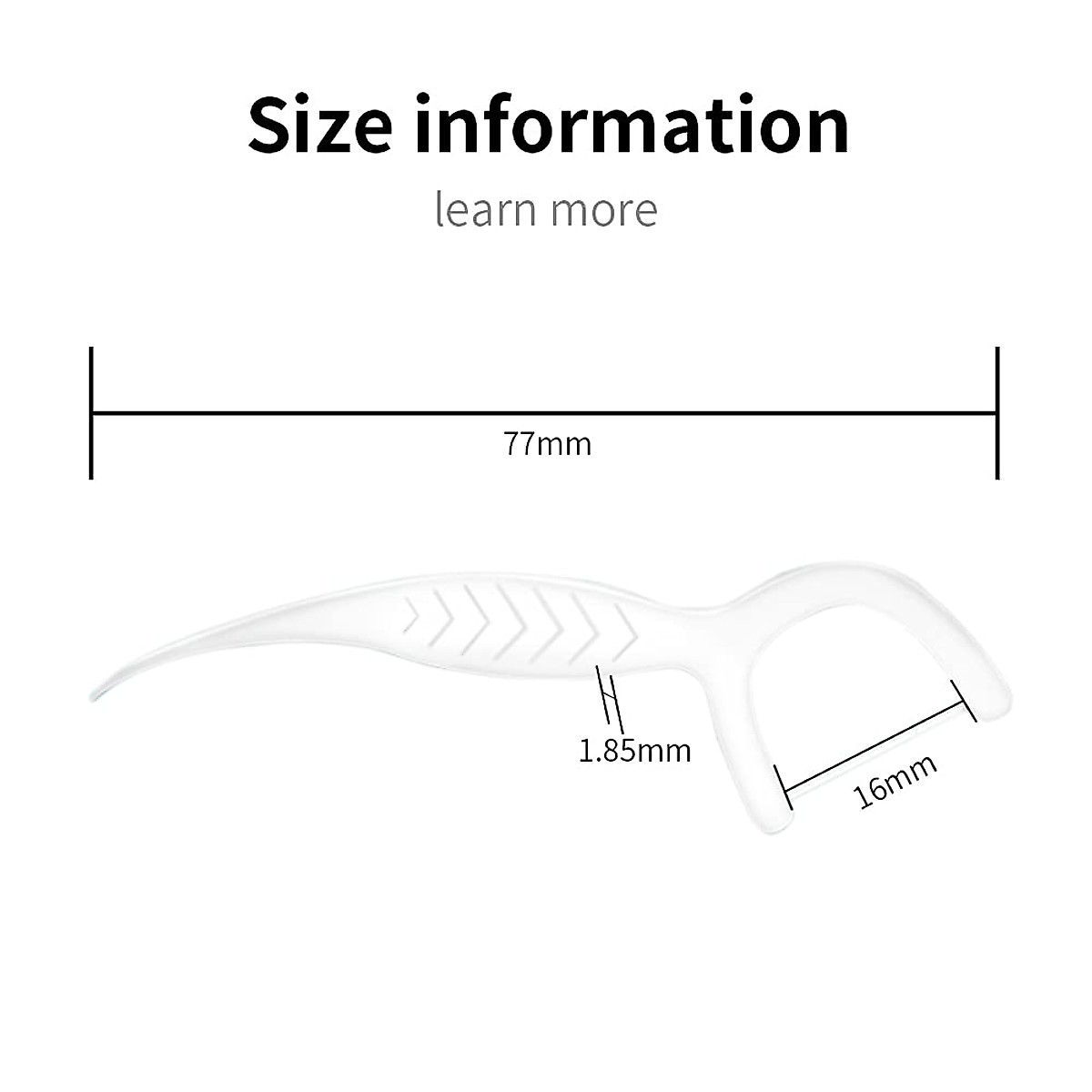 Individually Packaged Dental Floss,Floss Singles Bag,Dental Picks Disposable,Travel Dental Floss,Dental Floss, Floss Sticks,Easy to Carry Dental Flossers(100 Count)