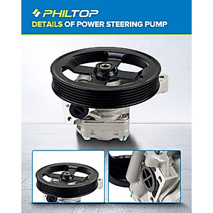 21-5195 Power Steering Pump for RL 2005-2008, Power Asist Pump 56100RJA005, 56100RJA015