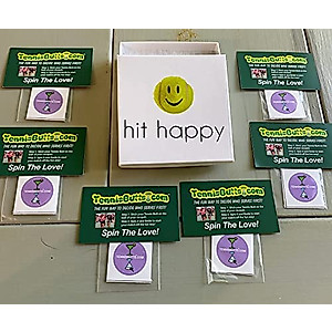 TennisButts The Original Fun Racket Decal That Starts Your Match Off with a Laugh! Perfect Tennis Gift (Martini or Margarita)