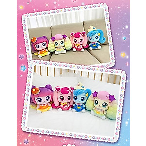 RaoNEE Catch Teenieping Heartsping Season 4 Berry Heart Teenieping Stuffed Toy 10in 하츄핑 (Pink)