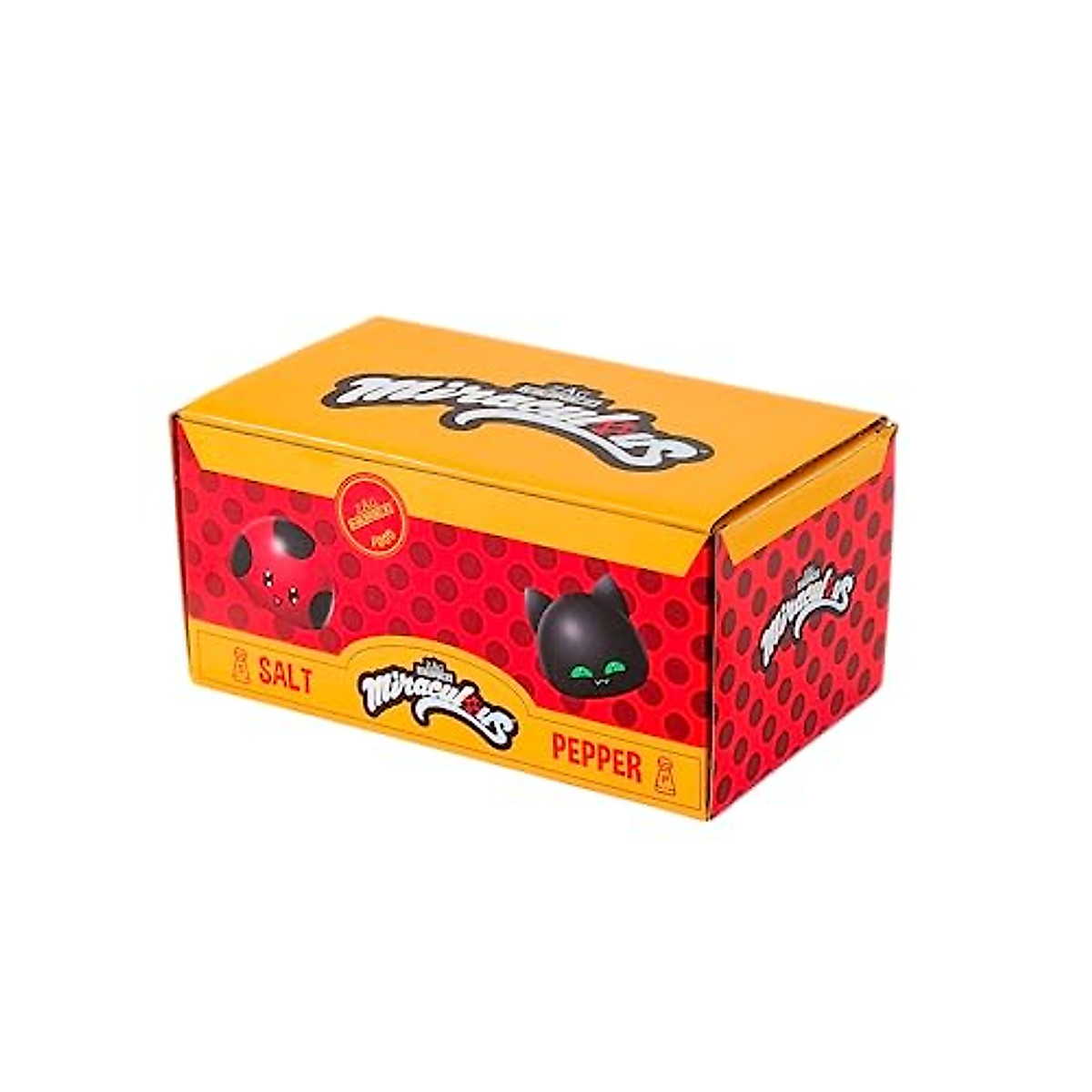 ZAG STORE - Miraculous Ladybug - Salt and Pepper Shakers Tikki and Plagg