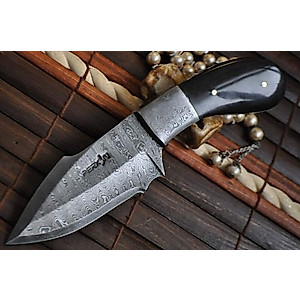 Perkin Knives - Handmade Damascus Hunting Knife