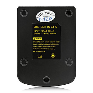 ExpertPower® Charger for Black & Decker battery VP110