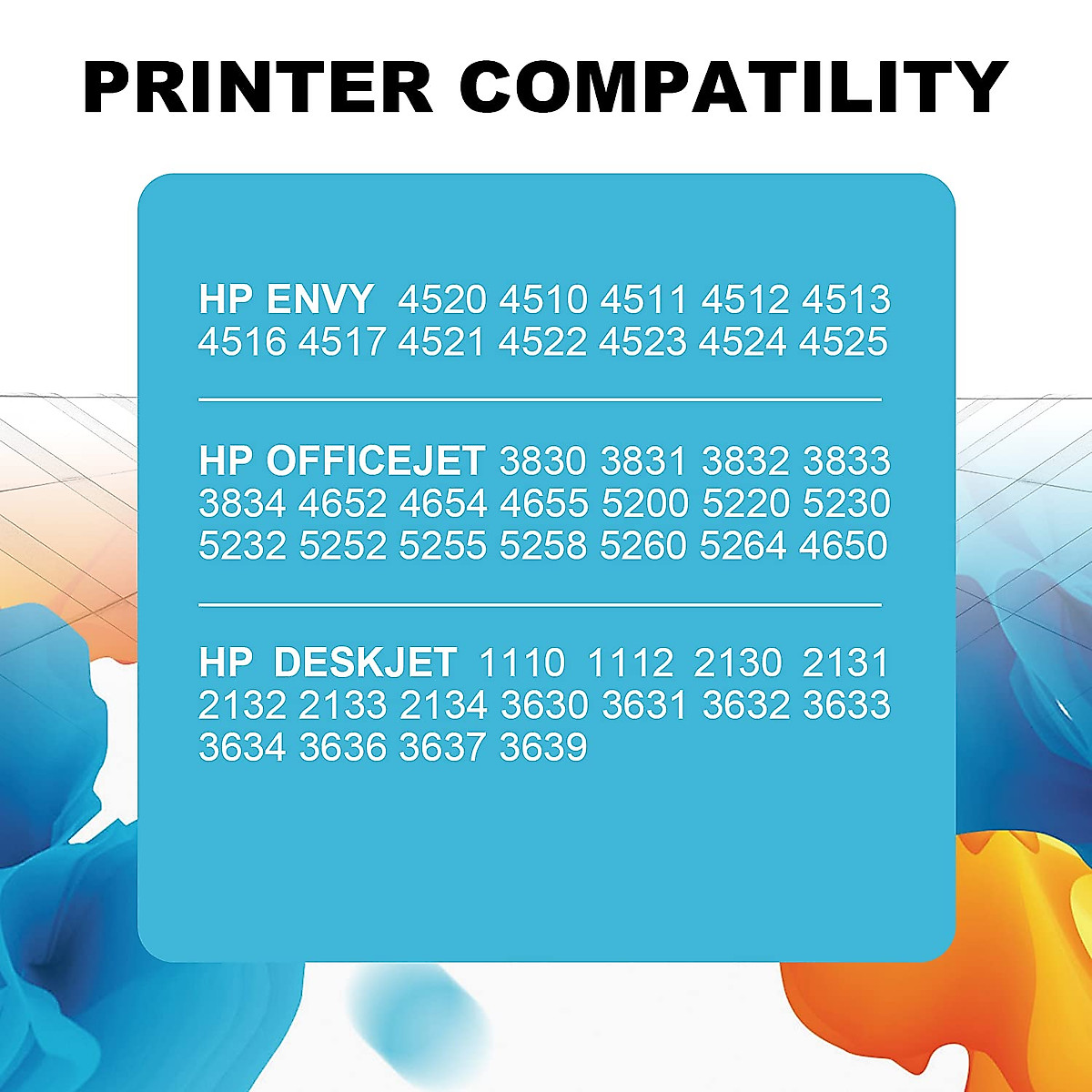 SOPIN Remanufactured Ink Cartridge 63 Replacement for HP 63XL 63 XL for OfficeJet 3830 5222 5255 5258 4650 4655 Envy 4520 4512 4513 DeskJet 1112 3630 3634 3637 3639 Printer (1 Black 1 Tri-Color)