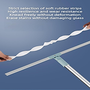 Floor Scraper, Magic Broom, Sweeping Silicone Floor, Cleaning Broom, Bathroom, Toilet, Multi-Function Wiper to Sweep Hair