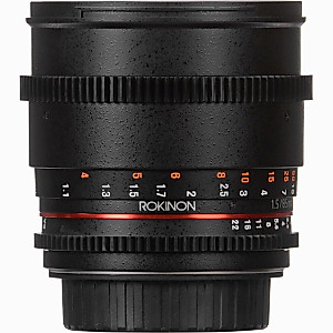 Rokinon 85mm T1.5 Cine DS Lens for Canon EF