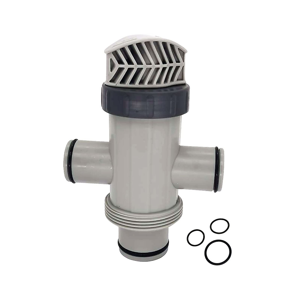 LicBund Dual Split Hose Plunger Valve Hose Connector Replacement for Valve Part Compatible with Above Ground Pool and Electric Manual Pool Pump (11872)