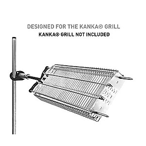 KANKA Grill XL Grill Basket. DOUBLE the size of regular baskets! 100% Stainless Steel