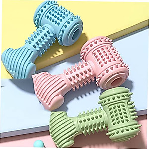 Housoutil Dog Toy Pet Toothbrush Dental Interactive Molar Plaything Dog Teeth Cleaning Toy Lovely Molar Toy Dog Molar Toy Dog Accessories for Small Tow Truck Accessories Chew TPR Toys