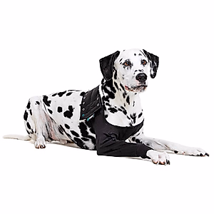 Suitical Recovery Sleeve for Dogs | Front Leg Protection After Surgery | Dog Leg Sleeve to Stop Licking | Machine Washable | Chest Circumference 25.2”- 33.1” | Sleeve Length 13.8” | L | Single Sleeve