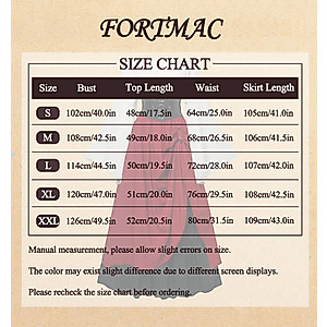 FORTMAC Renaissance Costume Women Ren Faire Medieval Dress for Women with Corset Fairy Costume Halloween Green M