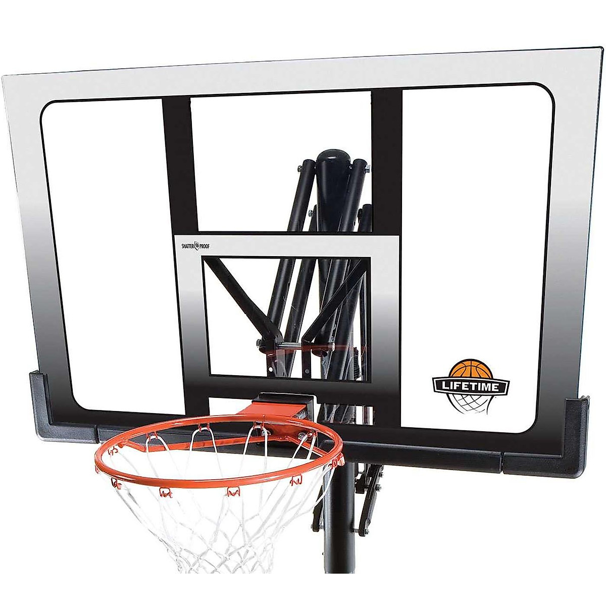Lifetime Portable Basketball System with Shatterproof Backboard (52" Polycarbonate)