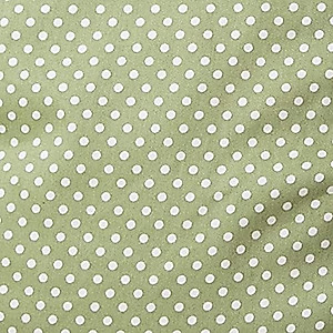 Flash Furniture Dillon Small Green Dot Bean Bag Chair for Kids and Teens