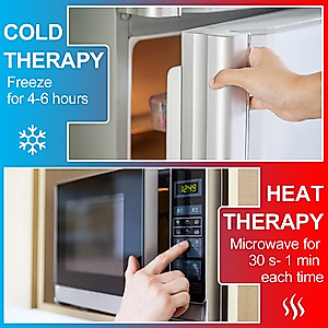 Reusable Hot and Cold Gel Ice Packs for Injuries, (2 Packs) Flexible Soft Ice Packs for Pain Relief, Migraines, First Aid, Kids Boo Boo, Gel Ice Pack for Knee, Neck, Wrist, Ankle, Elbow, 12.2" x 4.7"