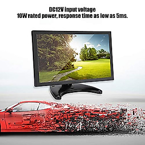 Pwshymi 11.6in 1920x1080 HD Resistance Touch Screen Metal Industrial Monitor G1116-R (2556 100-240V)(#1) Monitor Escritorios y periféricos