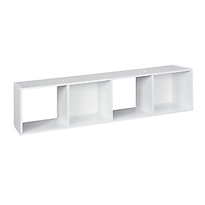 Closetmaid 4 Cube Stackable Storage, White