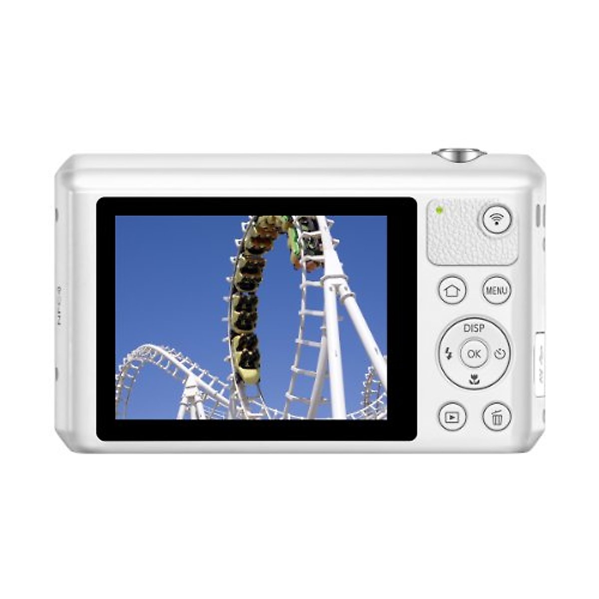 Samsung WB35F 16.2MP Smart WiFi & NFC Digital Camera with 12x Optical Zoom and 2.7" LCD (White)