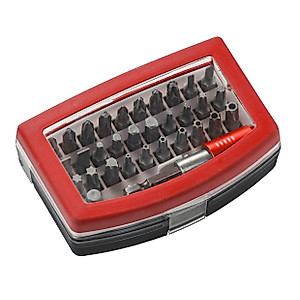 Kwb Bit-Set Bitbox with Bit Holder - 32 Pieces Incl. 44652 Inch Hexagonal Shank According to ISO 1173 and C 44626 Form