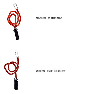 YYST Orange Paddle Leash Paddle Holder Tool Lanyard - No Paddle (Orange X 4 Pack)