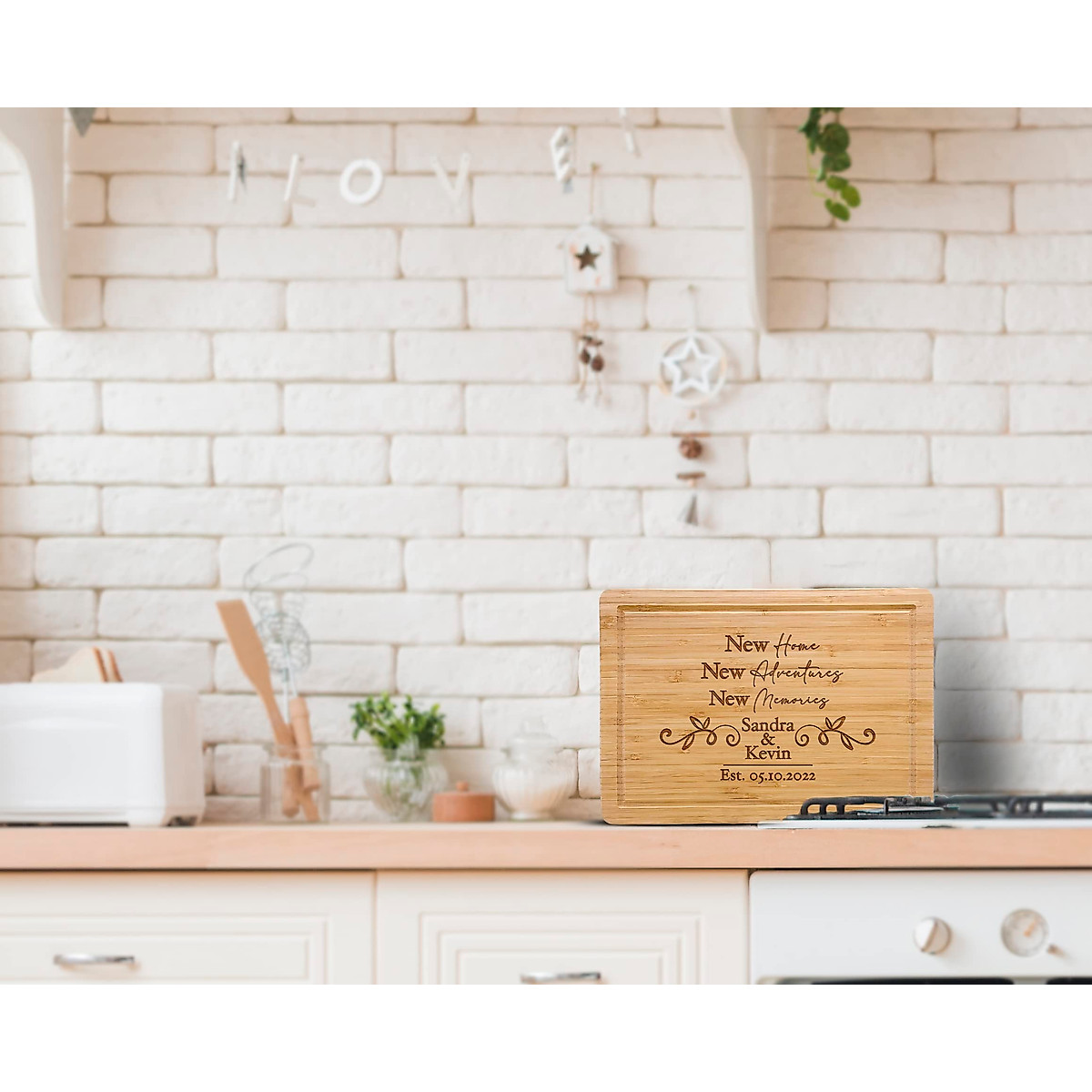 Anniversary, Christmas Gifts for Couple, Engraved Wedding Gifts for Bride and Groom, Personalized Wooden Gifts for Newlyweds, Valentines Day Gifts for Husband, Wife, Custom Gifts for Engagement