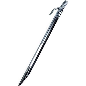 Heavy Duty Metal Sturdy Steel Tent Solid Stakes V Spikes 12" Outdoor Garden Camping Shelter Canopy Pergolas Peg Nails (10-Pack)