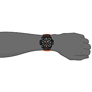 Casio Men's 'Heavy Duty Chronograph' Quartz Stainless Steel and Resin Casual Watch, Color:Orange (Model: MCW100H-4AV)