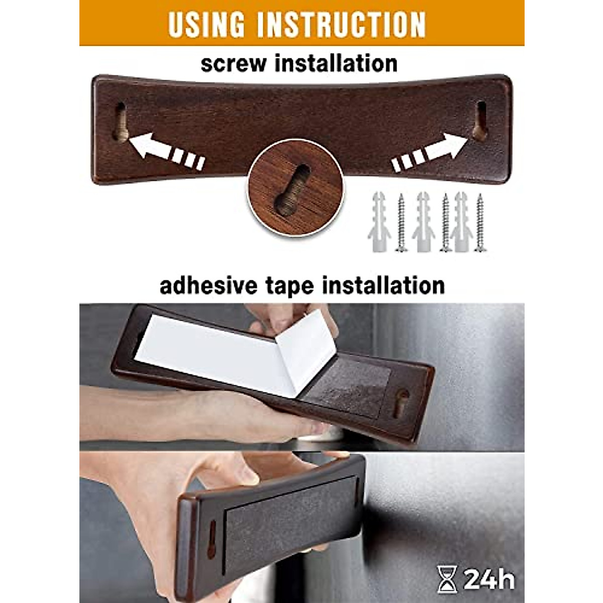 DDF iohEF Knife Set with Knife Strip, 8 Piece Professional Kitchen Knife Set, German High Carbon Stainless Steel Chef Knives Set with Magnetic Knife Holder for Wall