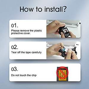 62XL Black Ink Cartridges High-Yield Replacement for HP Ink 62 HP 62 Ink 62XL Ink Works with HP Envy 5540 5549 5640 5660 7640 7645 OfficeJet Mobile 250 200 OfficeJet 5740 5741 8040 Printer (1 Black)