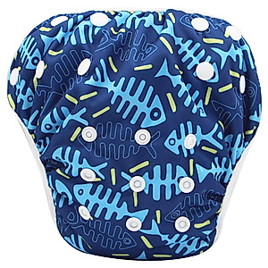 storeofbaby Unisex Baby Reusable Swim Diapers Washable Pool Pants for Swimming Lessons