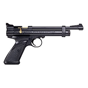 Crosman 2240 .22-Caliber Bolt Action Single-Shot CO2-Powered Air Pistol,Black