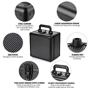 Graded Card Storage Box, Trading Card Case for PSA Graded Pokemon Cards, Sports Card Storage Boxes as PSA Card Holder, Baseball Card Case, Slab Case, Card Case Holder for Trading Cards, PSA Card Case